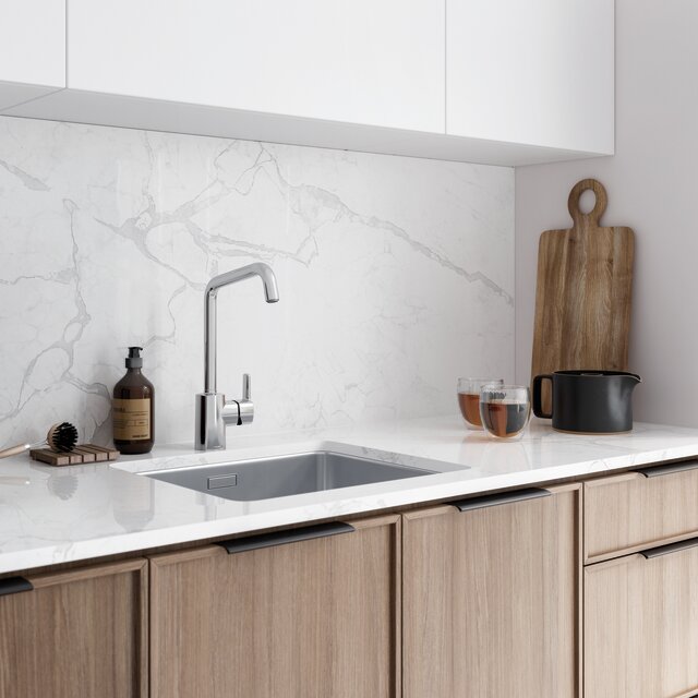 Pine Chrome Kitchen Mixer [https://damixa.com]