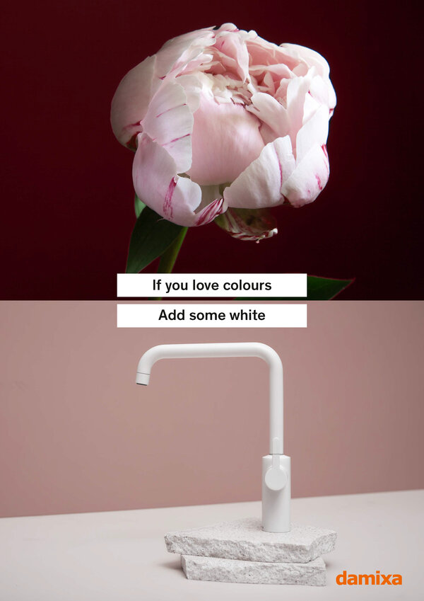 Damixa Silhouet Matt White - Als je van kleur houdt, voeg je wit toe! [https://damixa.nl]