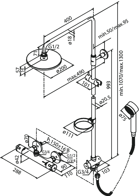 Space Chrome Akita [https://damixa.com]