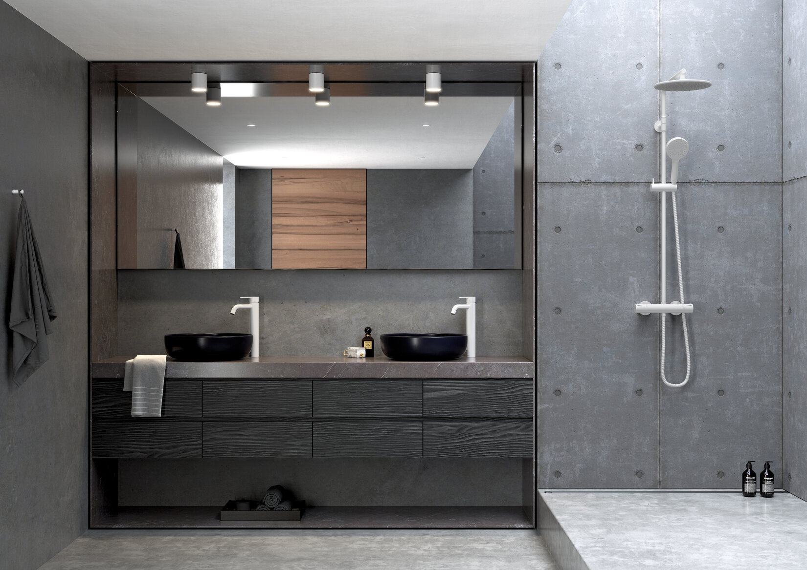 Tap into your Damixa matt white kitchen and bath surface style [https://damixa.com]