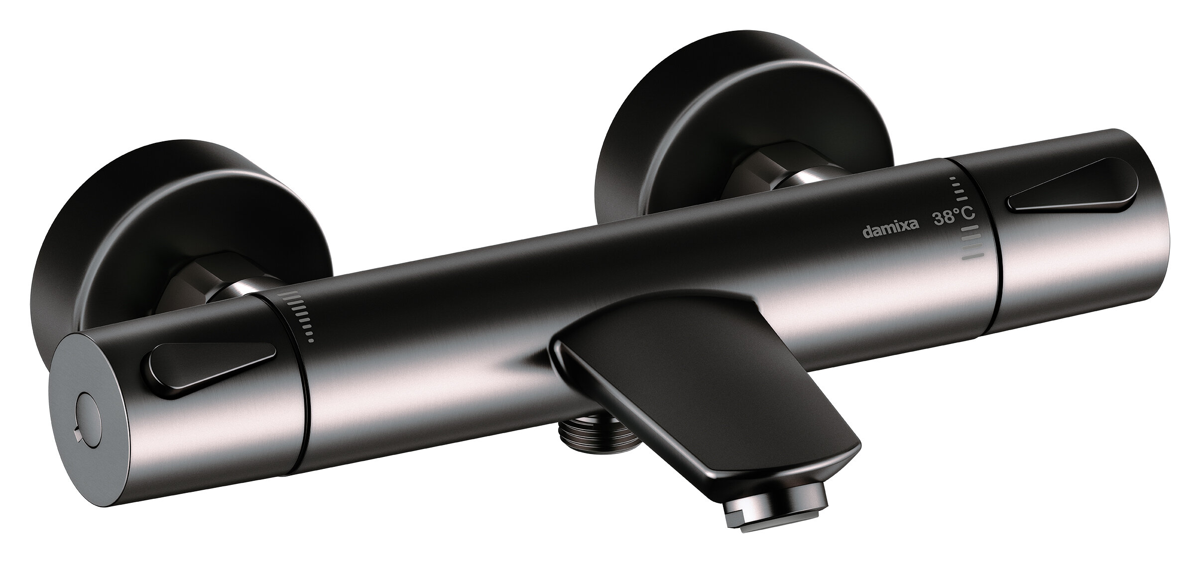 Silhouet Graphite PVD Thermostat bain/douche [https://damixa.nl]