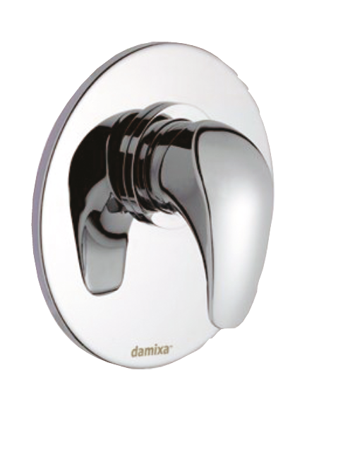 Space Chrom Aufputz-Element für UP-Brausearmatur [https://damixa.de]