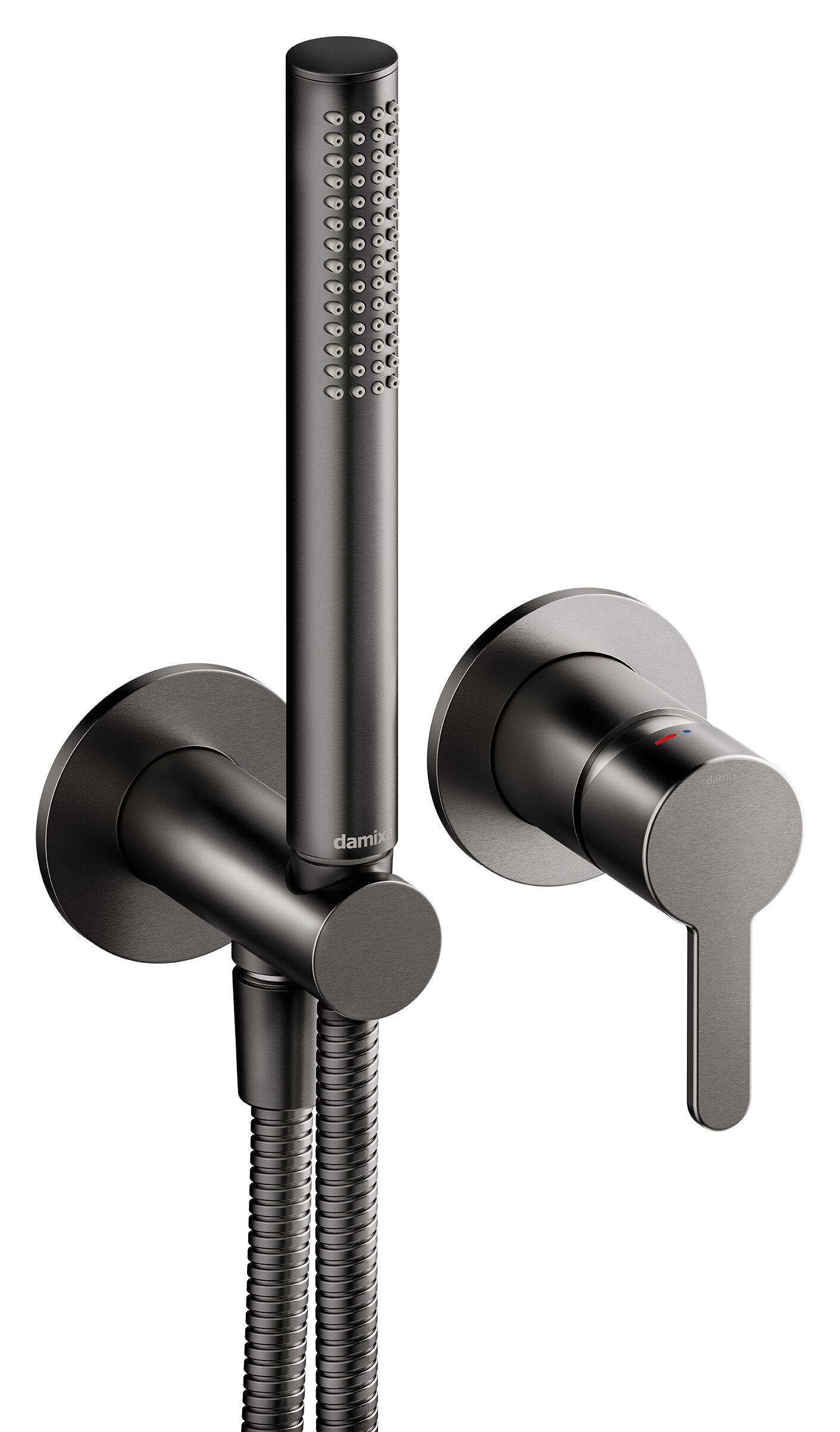 Inbouw Graphite PVD Single lever shower [https://damixa.nl]