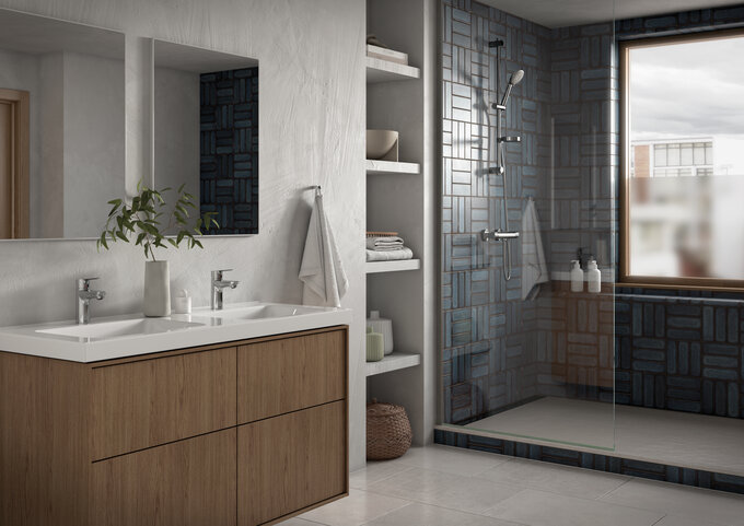 Core Chrome Shower set flex + thermostat [https://damixa.com]