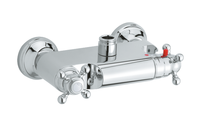 Tradition Chromé Thermostat de douche [https://damixa.nl]