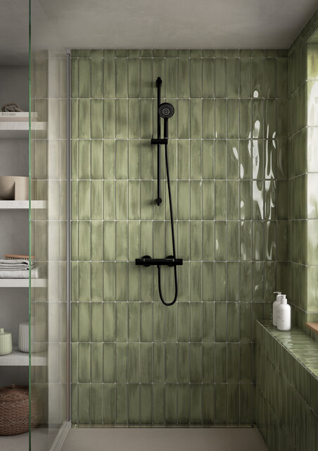 Core Matt black Shower set flex + thermostat [https://damixa.com]