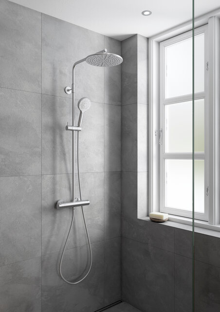 Silhouet Steel PVD Shower System [https://damixa.com]