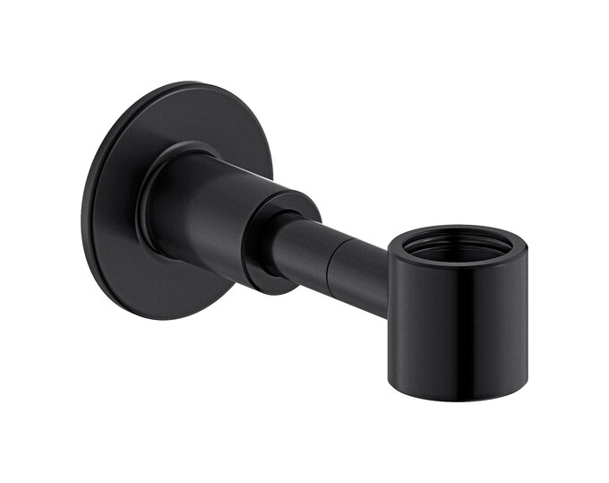 Brausezubehör Mattschwarz Universelle Lochabdeckung für Duschsysteme [https://damixa.de]