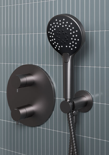 Silhouet Grafiet PVD Handdouche [https://damixa.nl]