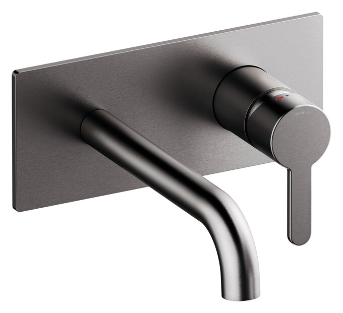 Concealed Graphite Grey PVD SILHOUET BASIN CONCEALED (180mm) [https://damixa.com]