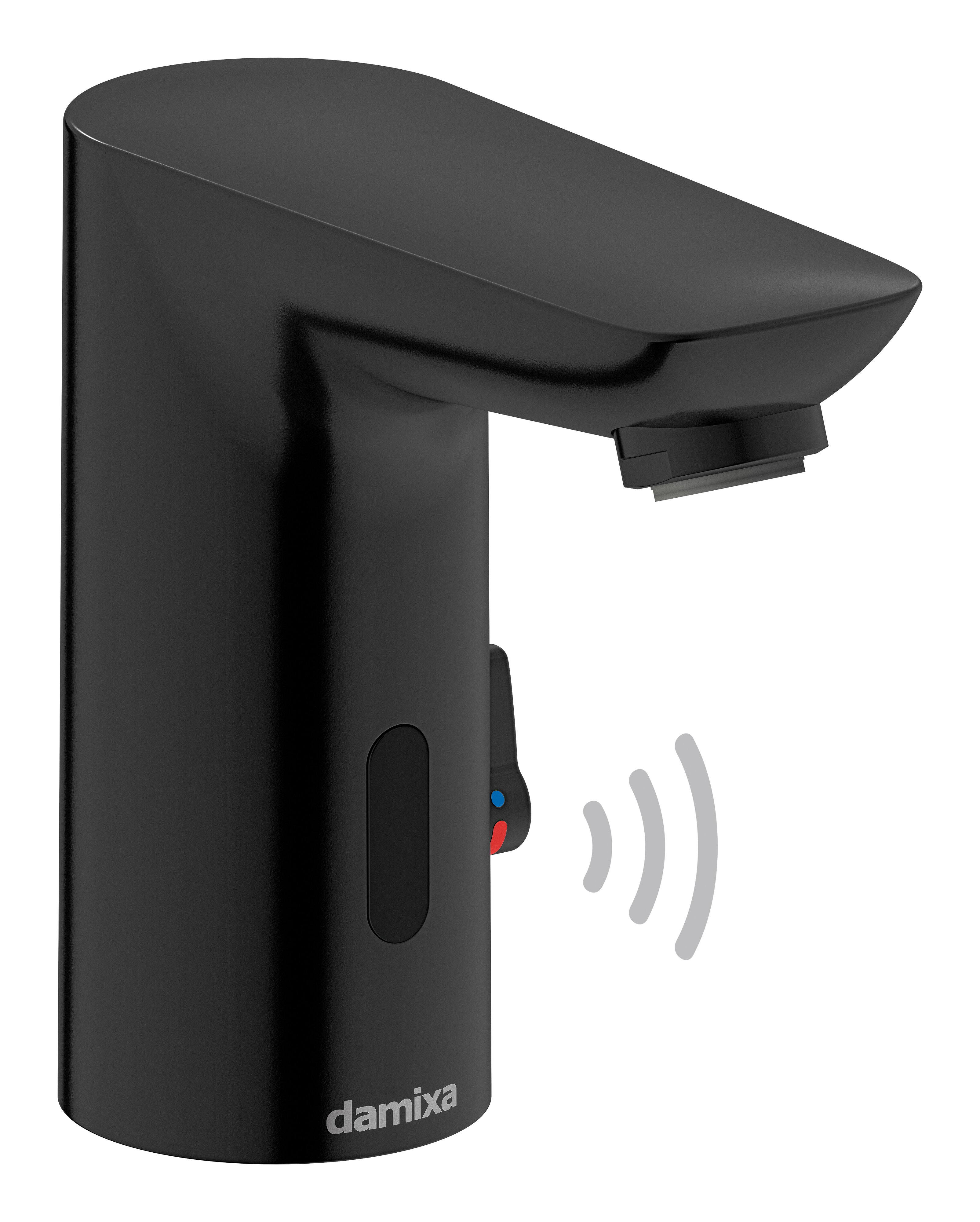 Core Matt svart Touchless Tvättställsblandare [https://damixa.se]