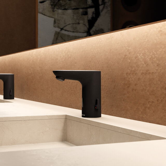 Core Matt black Touchless basin mixer [https://damixa.com]