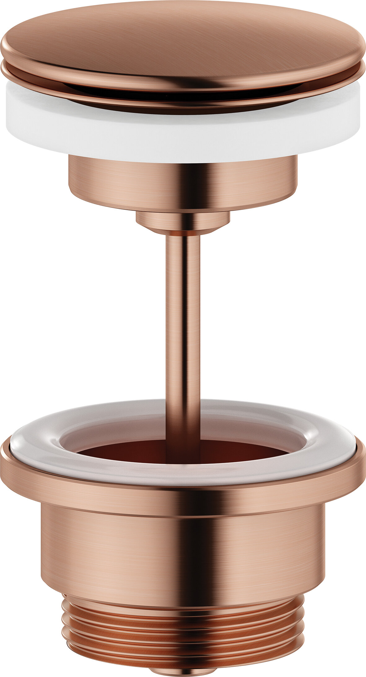 Tarvikkeet Harjattu kupari PVD Pohjaventtiili, aina auki [https://damixa.fi]