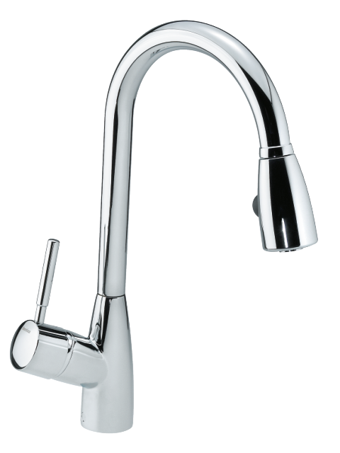 Kafé Chrome Kitchen Mixer [https://damixa.com]