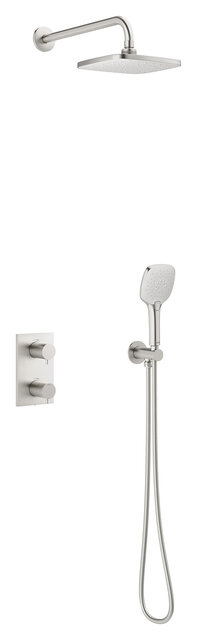 Inbouw Staal PVD Pine HS 1 - Inbouw douche thermostaat systeem [https://damixa.nl]