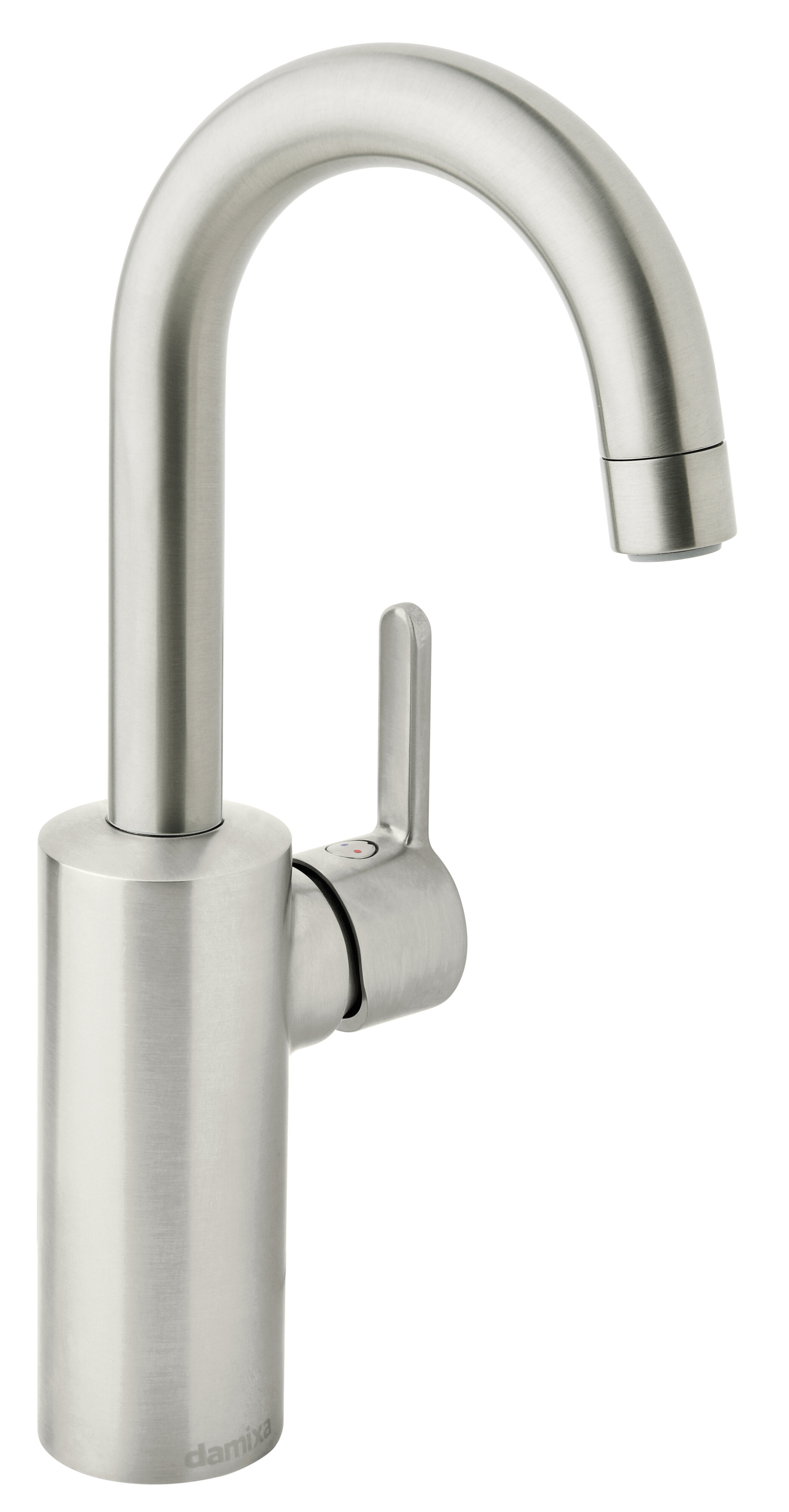 Silhouet Stahl PVD Piccolo Waschtischarmatur [https://damixa.de]