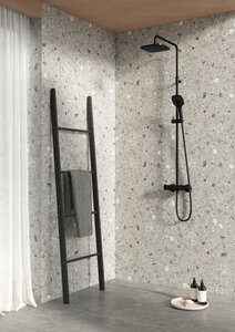 Silhouet Brushed Copper PVD Shower System [https://damixa.com]