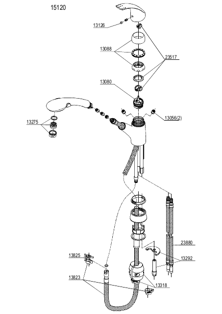 Jupiter Chrom Spültischarmatur [https://damixa.de]