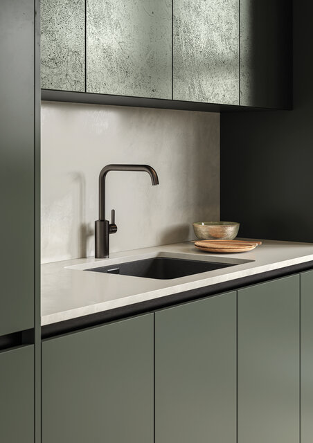 Silhouet Graphite Grey Kitchen Mixer [https://damixa.com]