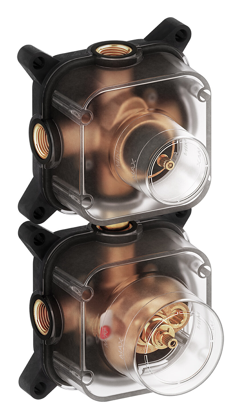 Silhouet box - Thermostaat + 2-weg omstel [https://damixa.nl]